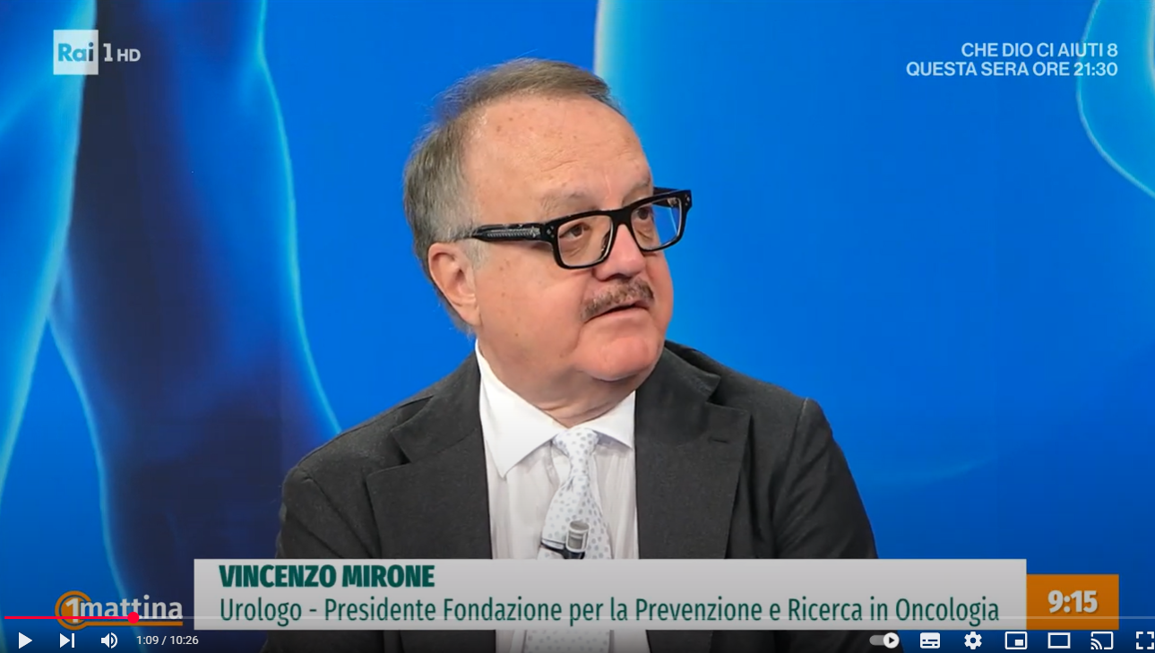 3 Aprile 2025 - Rai Uno - Uno Mattina - Il prof. Mirone parla di ...